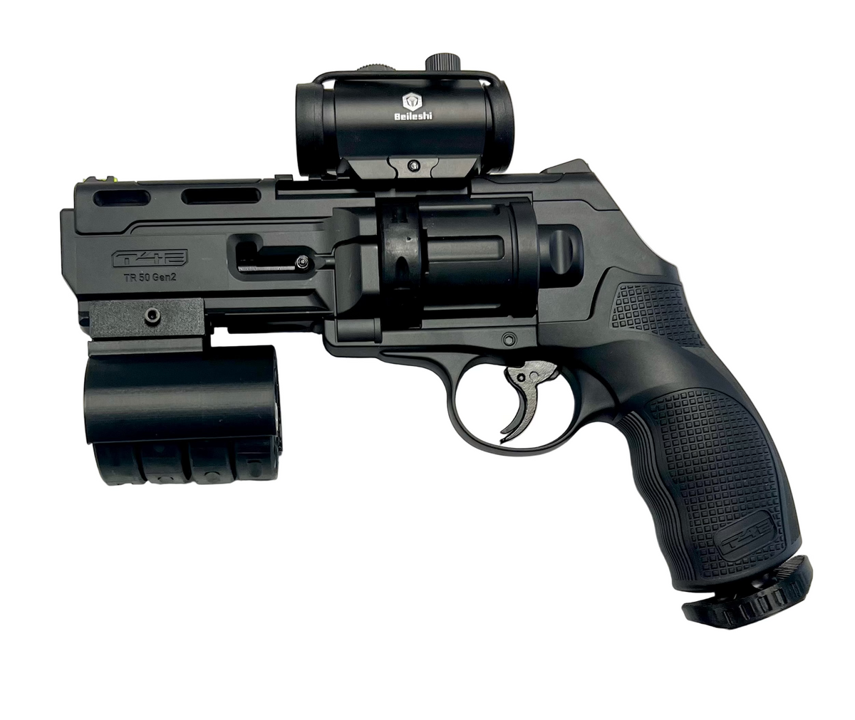 T4E HDR/TR50 GEN2 CUSTOM HOME DEFENSE EDITION .50 Caliber Co2 Revolver ...